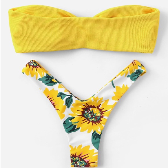 Swim | Sexy Yellow Bathing Suit Nwt | Poshmark